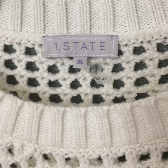 1. State | Sweaters | State Open Weave Sweater | Poshmark